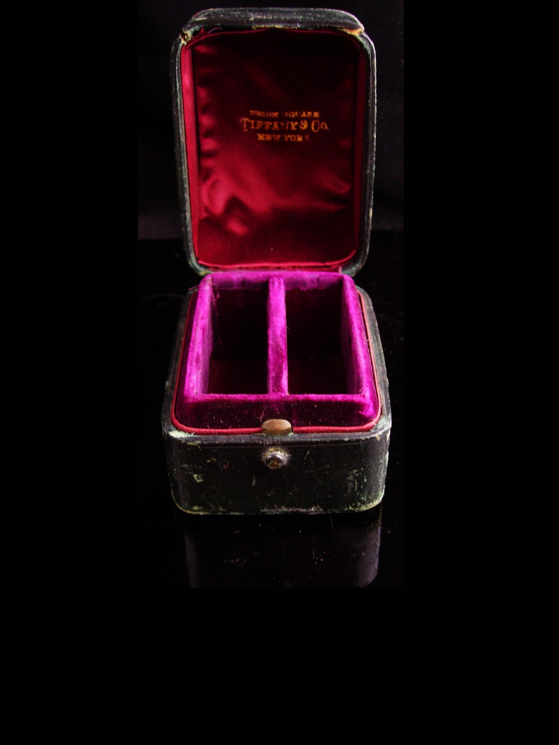 Antique TIFFANY bracelet Box / Watch case / hard shell pin | Etsy