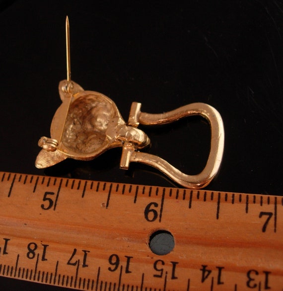 Vintage hunting Fox Pin - Golden Fox Steakhouse - hun… - Gem