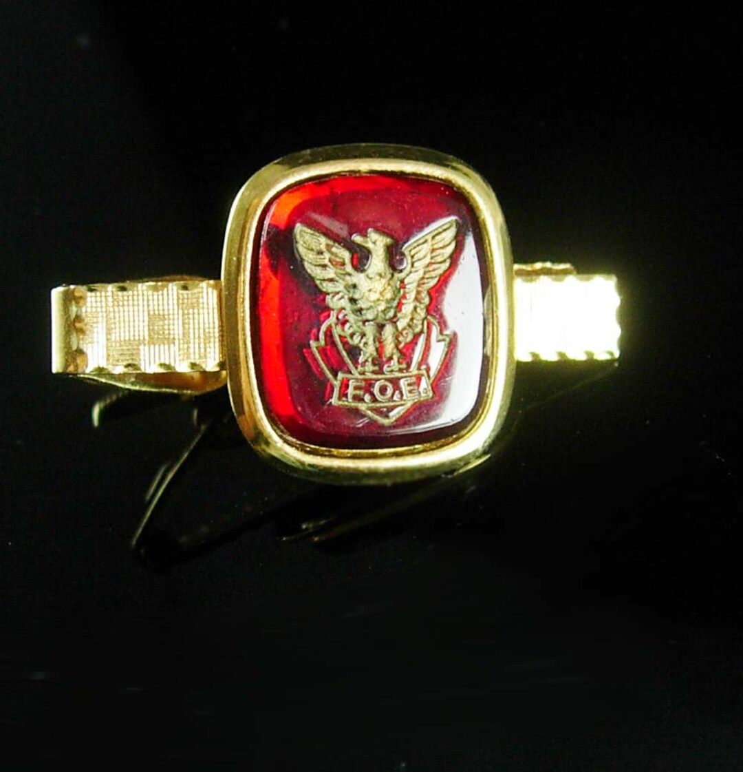 Vintage Fraternal Order of Eagles Tie Clip F.O.E. Eagles Fraternal ...