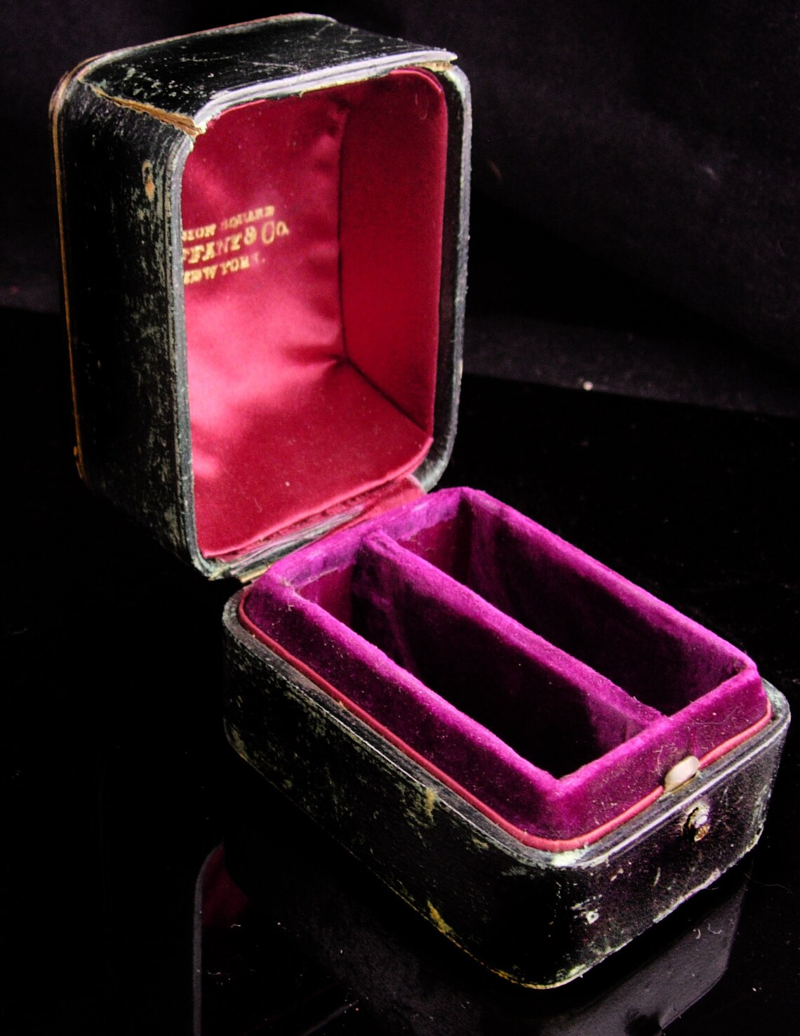 Antique TIFFANY bracelet Box / Watch case / hard shell pin | Etsy