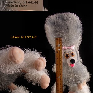 Vintage Gray Poodle Fancy Updo Unusual Dog Gift Animal - Etsy