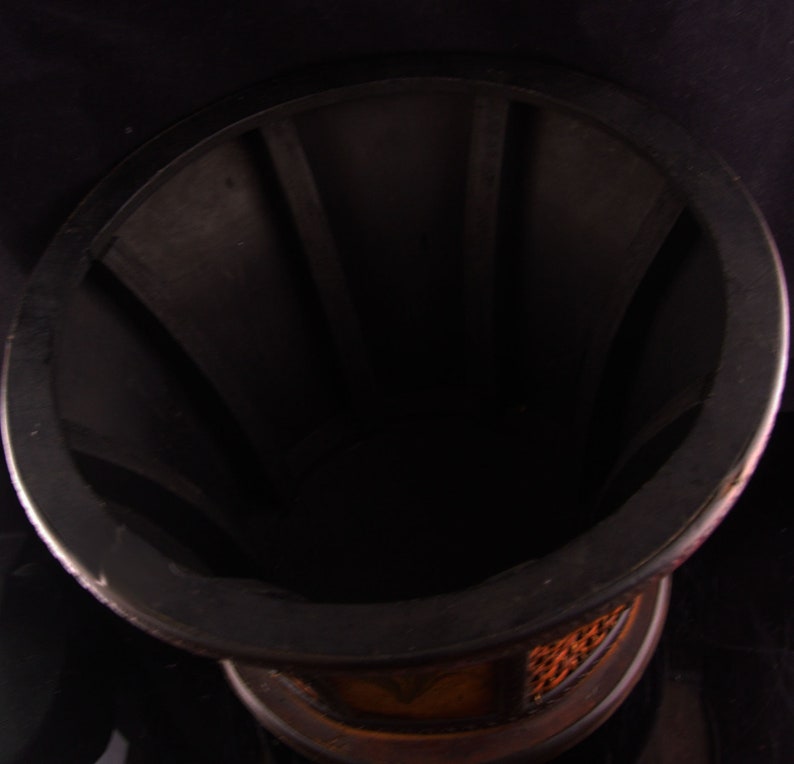 Large 18 Rooster Box Metal Folk Art Bird Footed Wood - Etsy