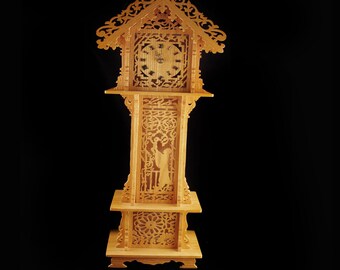 Fretwork Clock | Etsy