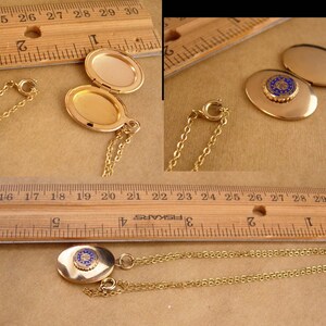 Vintage FBI Locket Necklace 1950's Dept of Justice Pendant Graduation ...