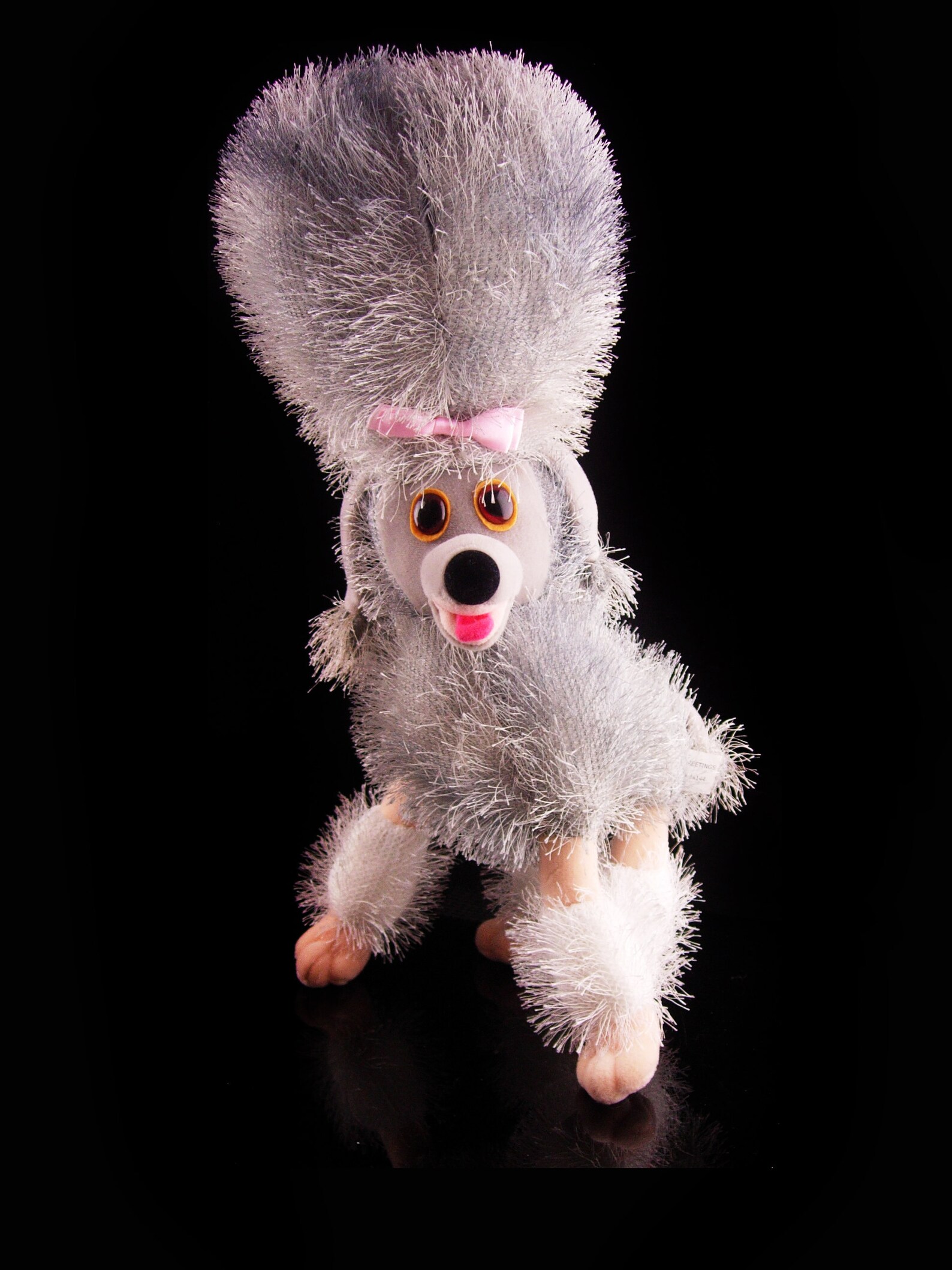 Vintage Gray Poodle Fancy Updo Unusual Dog Gift Animal - Etsy