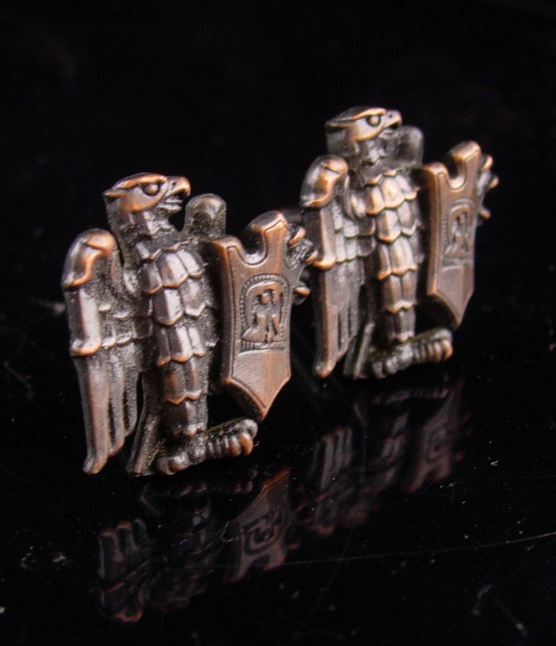 Unusual Eagle Cufflinks Vintage Eagle Shield Patriotic - Etsy