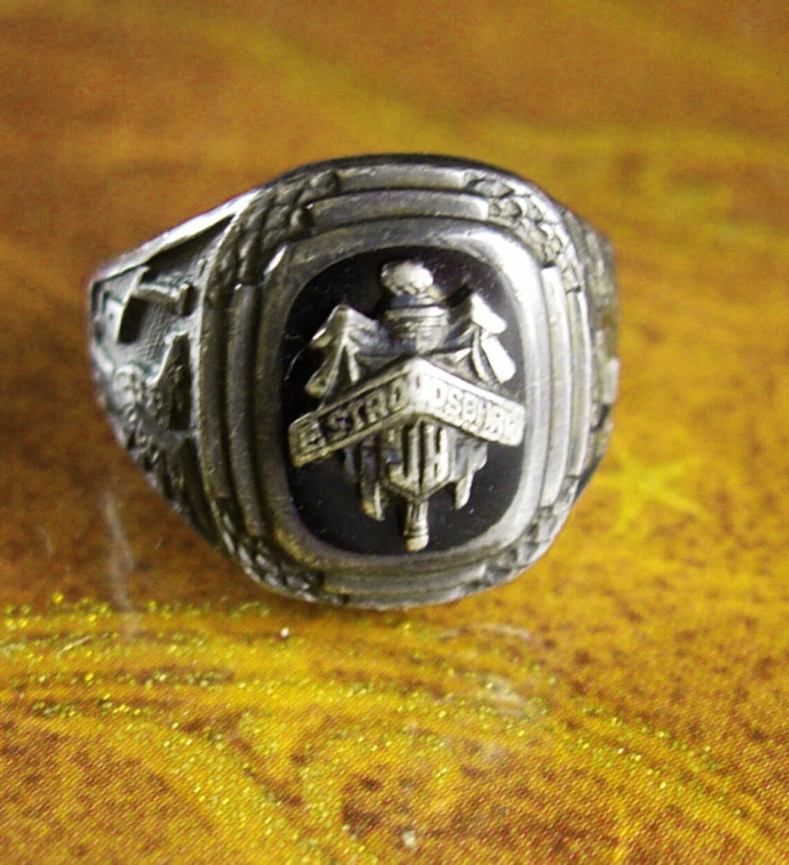 1937 Junior High School Class Ring VKS Vintage East | Etsy