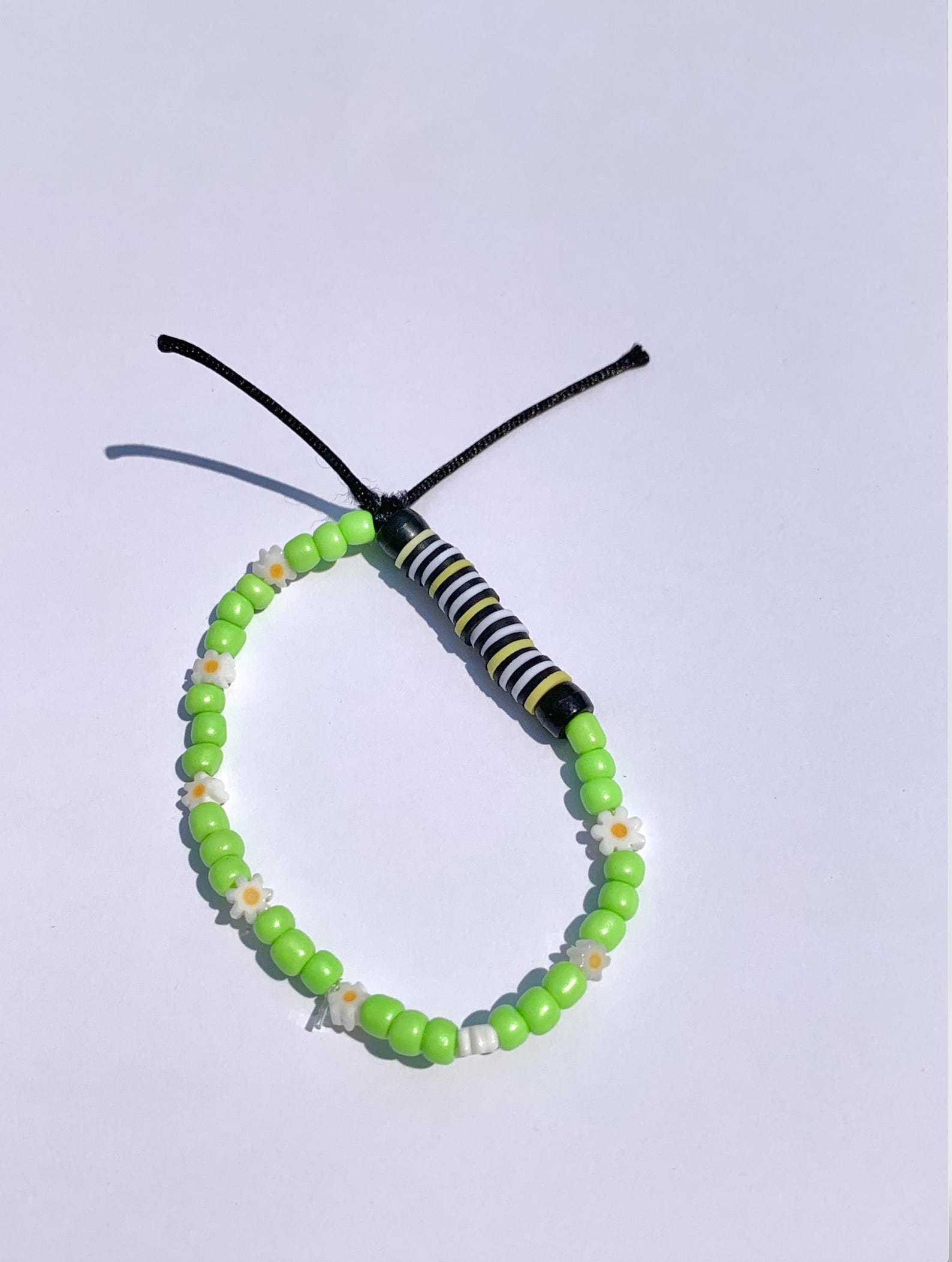 Monarch Butterfly Caterpillar Bug Insect Flower Beaded Bracelet Gift - Etsy