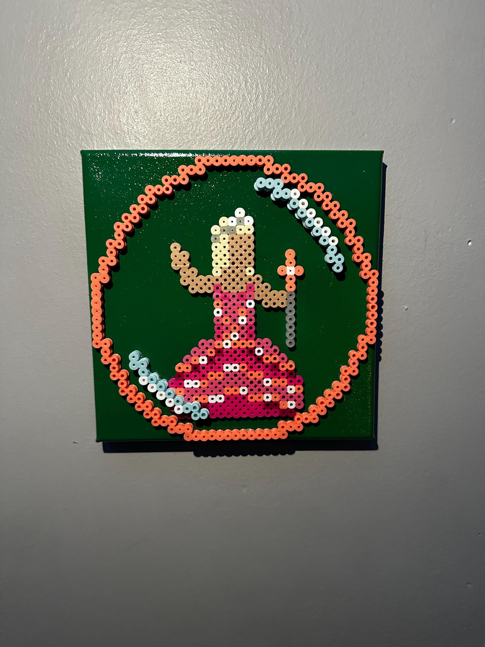 Wicked Galinda Perler Bead Canvas - Etsy