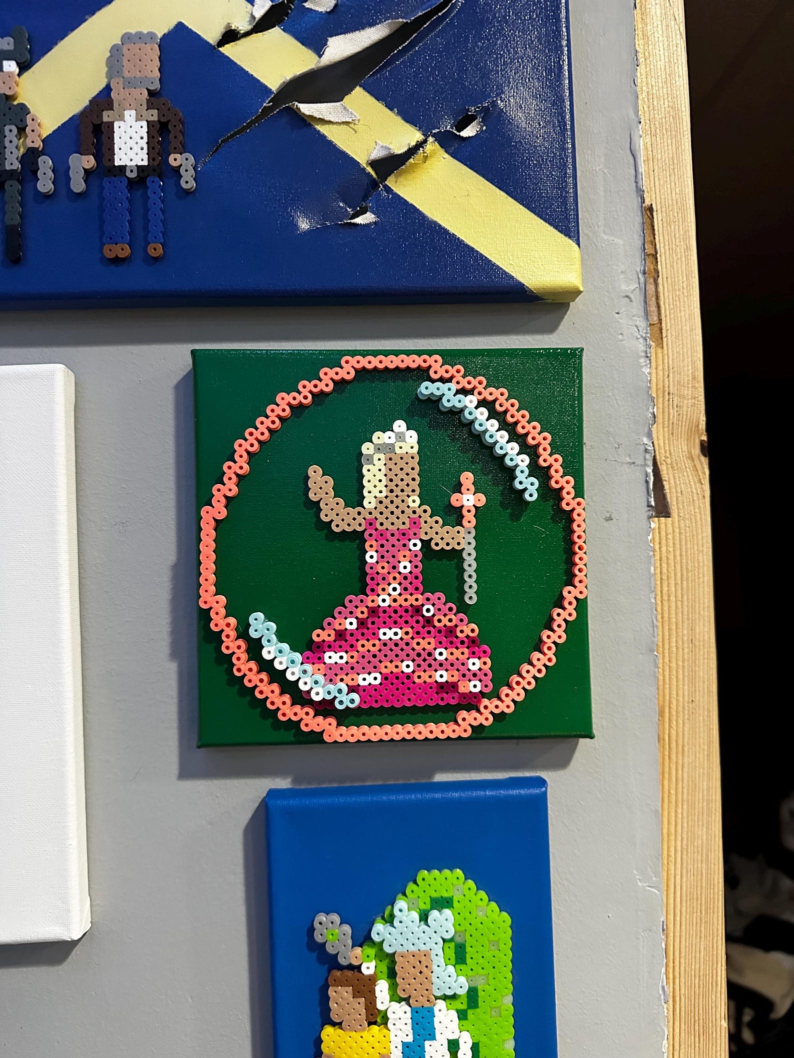 Wicked Galinda Perler Bead Canvas - Etsy
