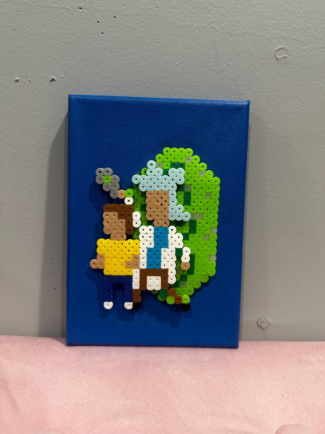 Rick and Morty Perler Bead Canvas - Etsy