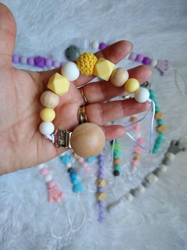 Magnetic Pacifier Pacifier Clip Reborn Accessories Baby | Etsy