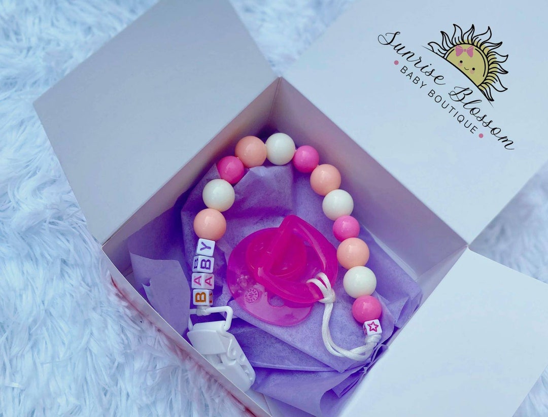Magnetic Pacifier- Pacifier Clip - Reborn Accessories - Baby Shower ...