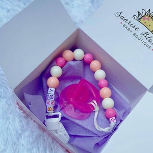 Magnetic Pacifier Pacifier Clip Baby Bottle Reborn Accessories Baby ...