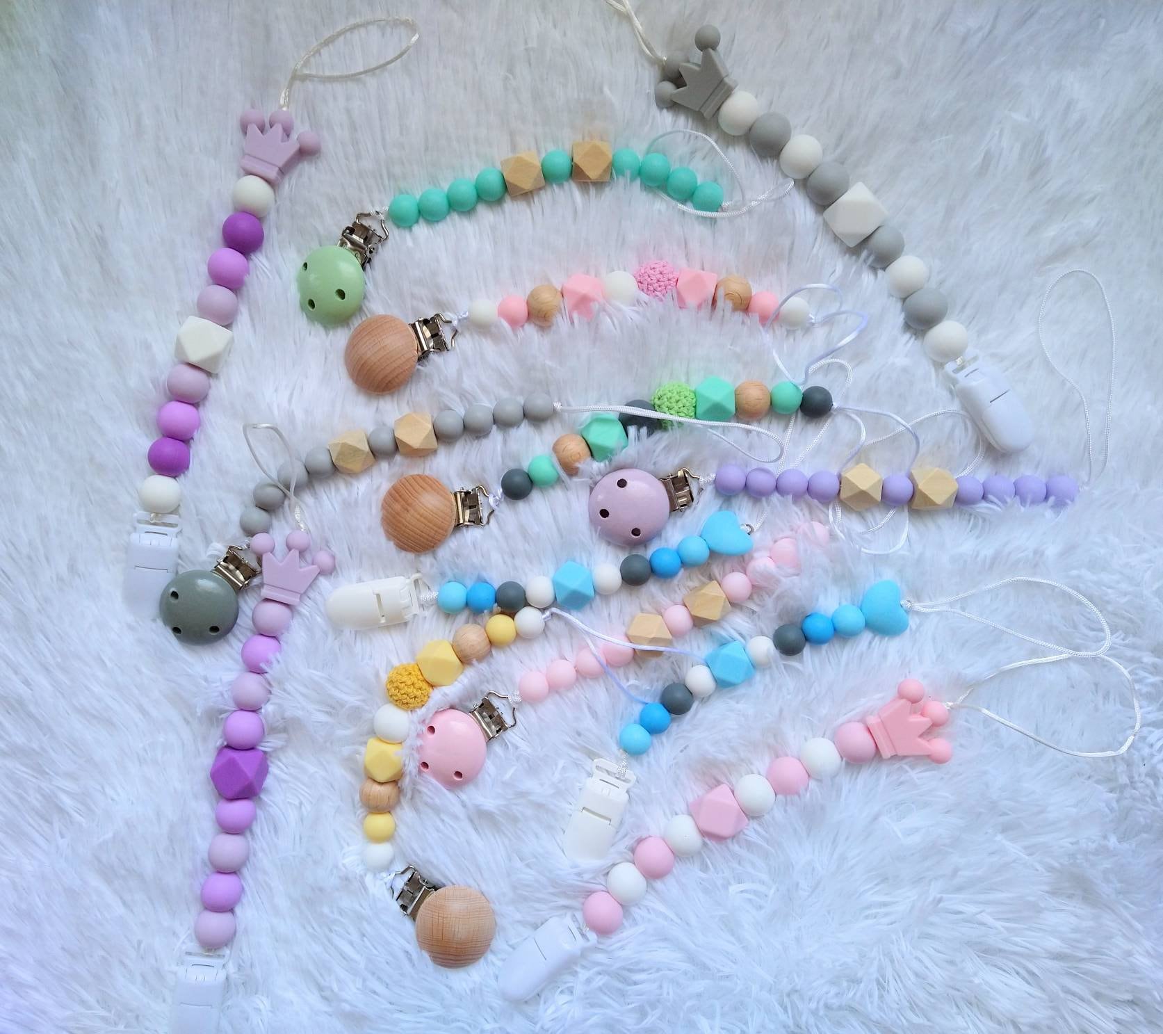 Magnetic Pacifier Pacifier Clip Reborn Accessories Baby | Etsy