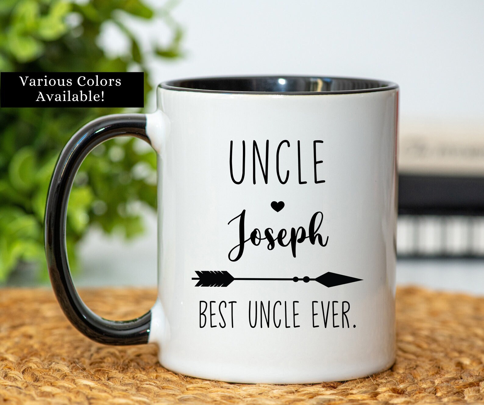 Best Uncle Ever Mug Uncle Coffee Mug Personalized Uncle Mug | Etsy