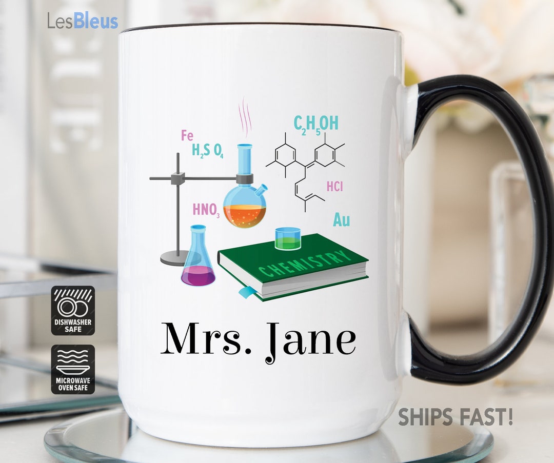 Chemistry Mug Personalized, Chemistry Gifts for Women, Chemistry ...