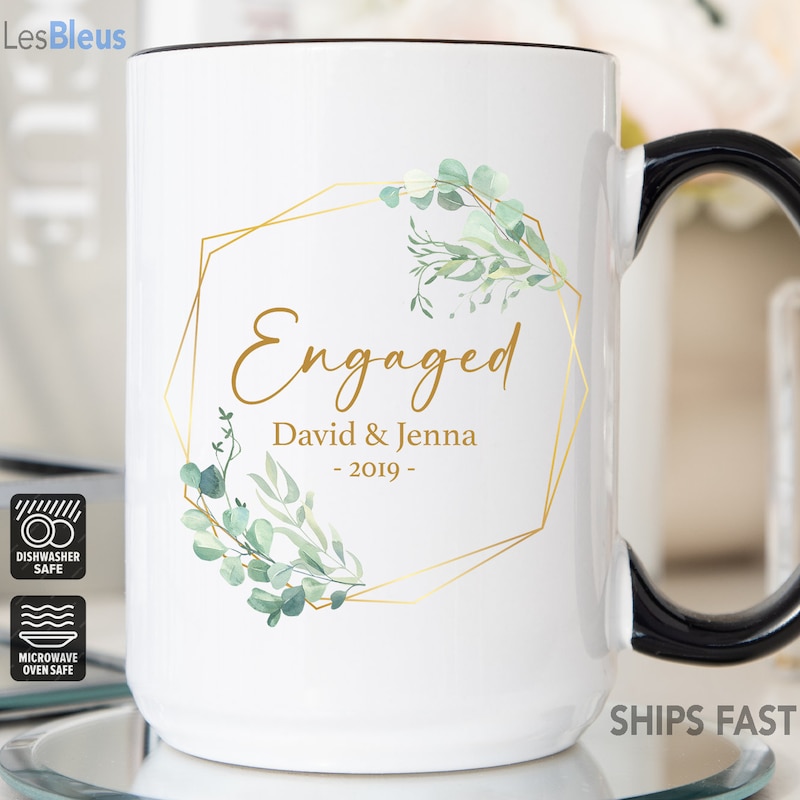 Engagement Mug - Etsy