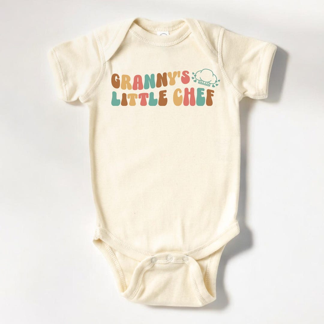 Granny's Lil Chef Onesie®, Little Chef Baby Bodysuit, Gift From Granny ...