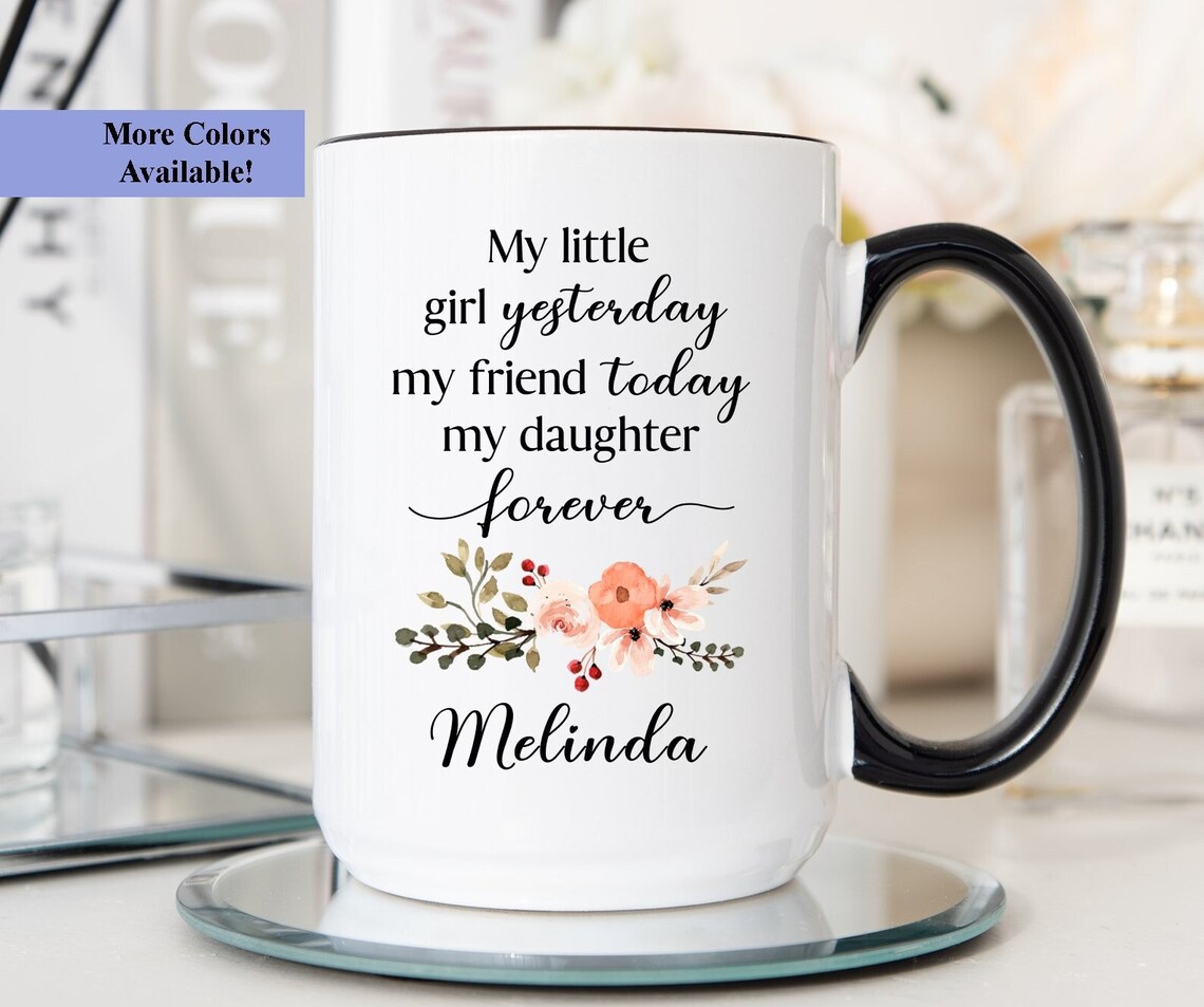 Personalized Daughter Coffee Mug Cup, Gift for Daughter From Mom ...