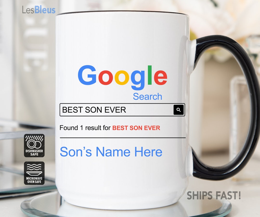 Personalized Son Mug, Son Gift, Son Coffee Mug, Gift for Son, Funny ...
