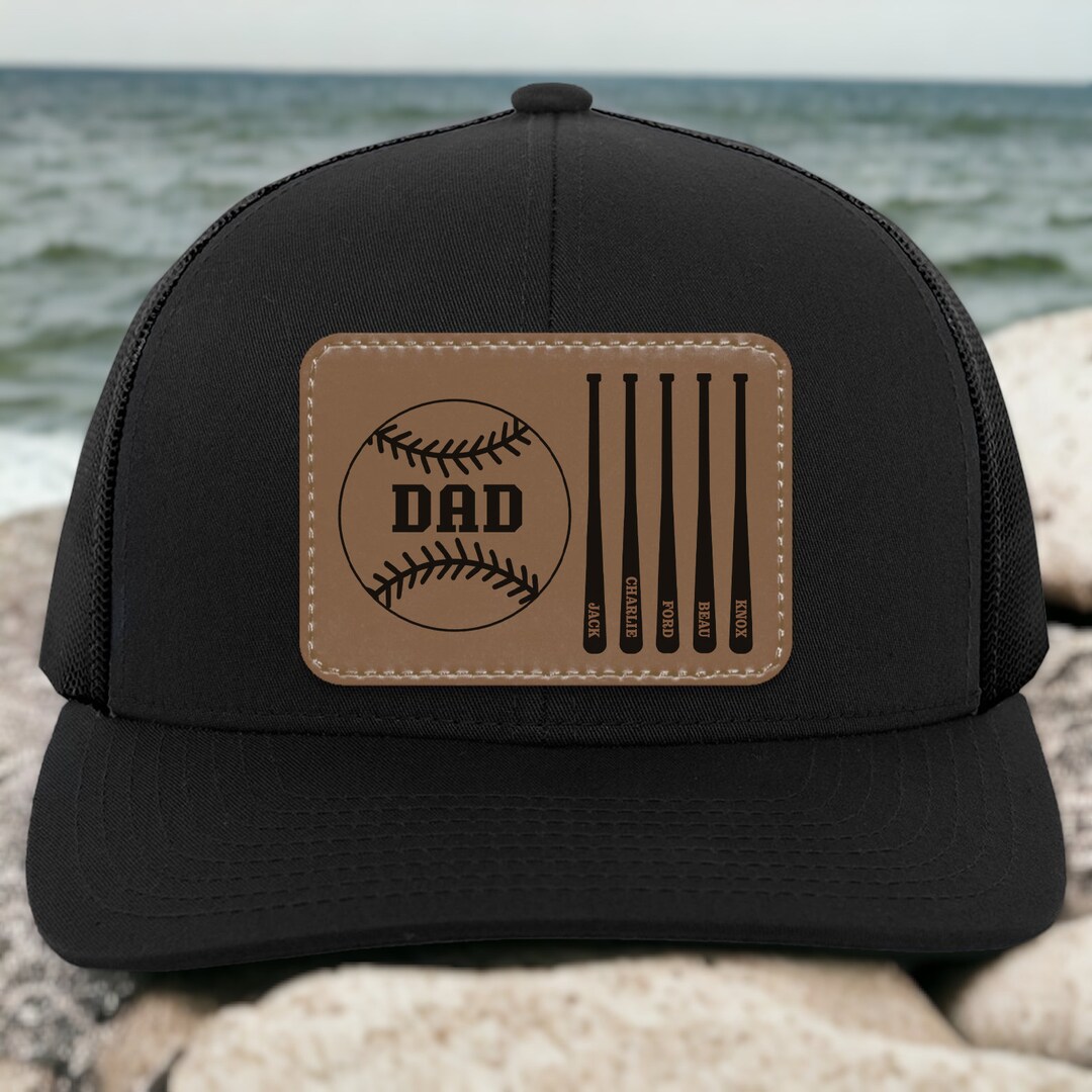 Personalized Baseball Dad Trucker Hat, Baseball Dad Gift, Baseball Dad ...