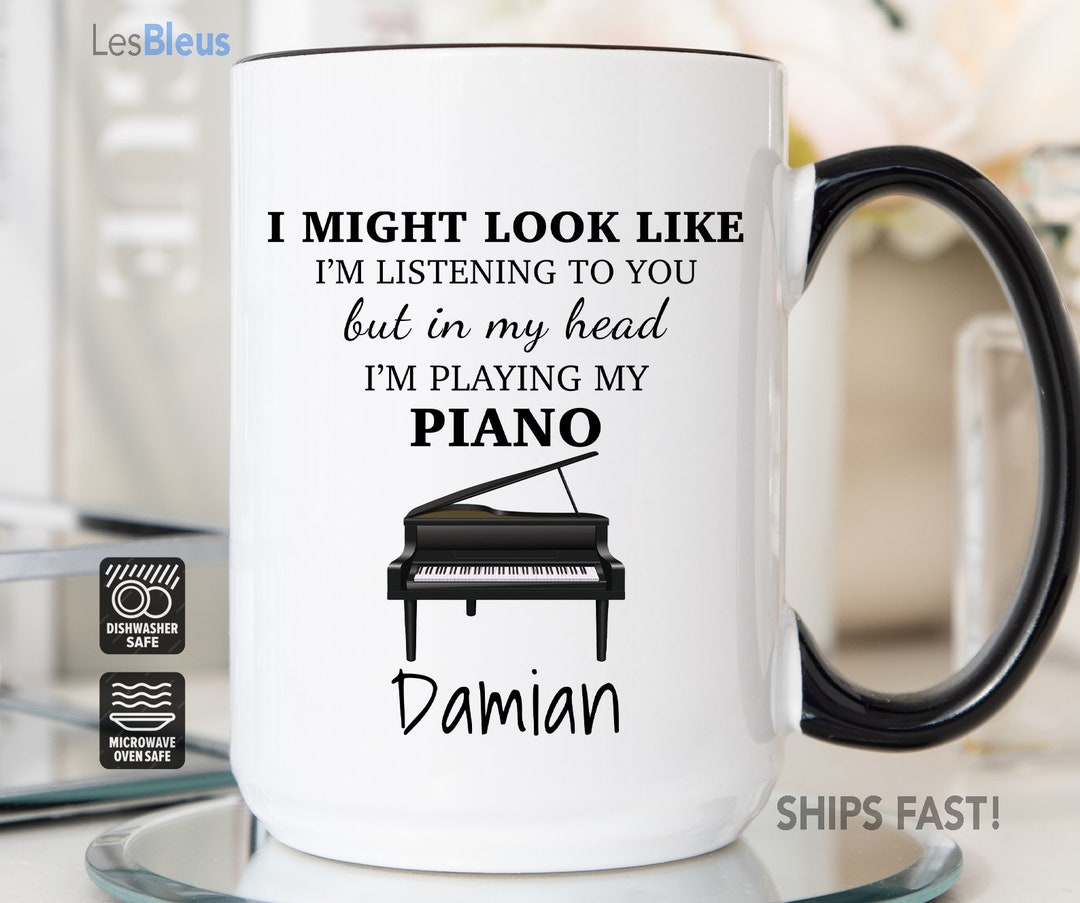 Piano Mug, Piano Gifts, Piano Coffee Mug, Piano Player Gift, Piano ...