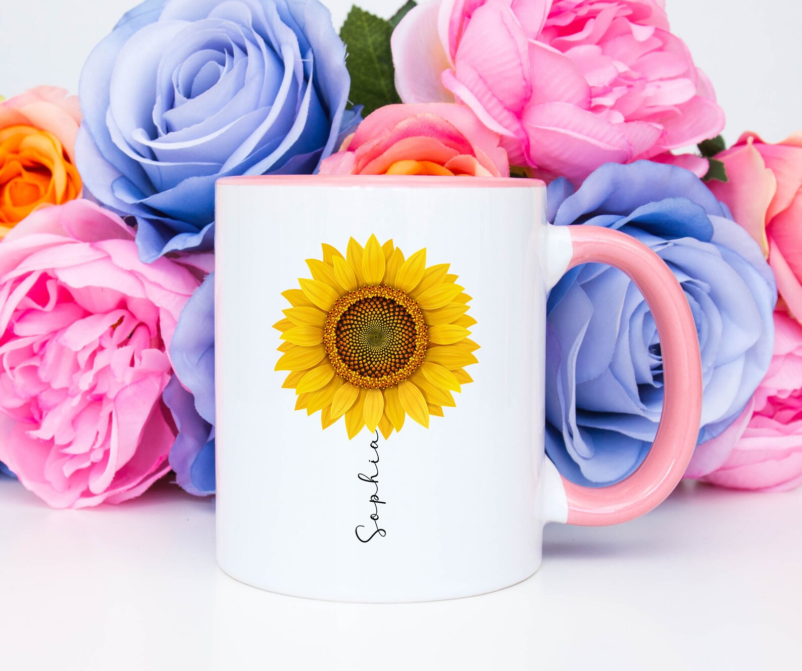 Sunflower Mug Sunflower Gifts Sunflower Cup Sunflower - Etsy