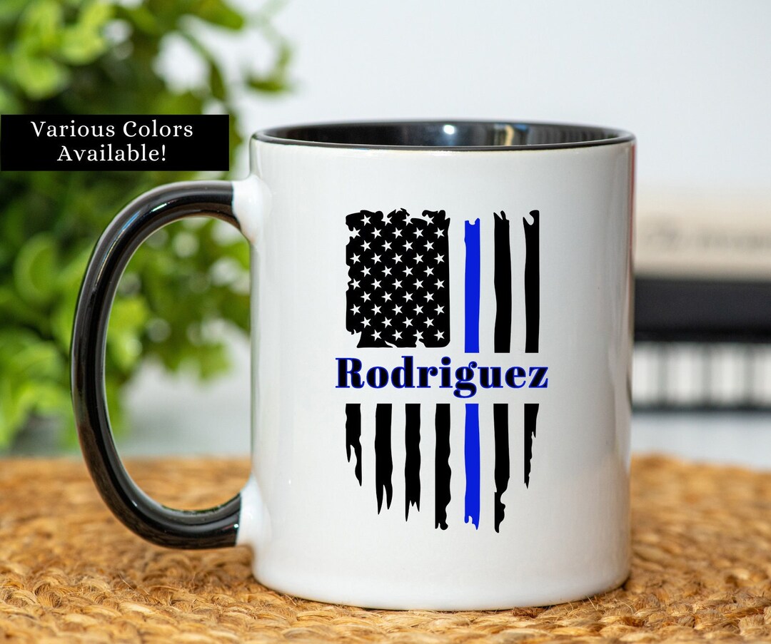 Police Mug Personalized, Police Gifts for Men, Police Coffee Mug ...