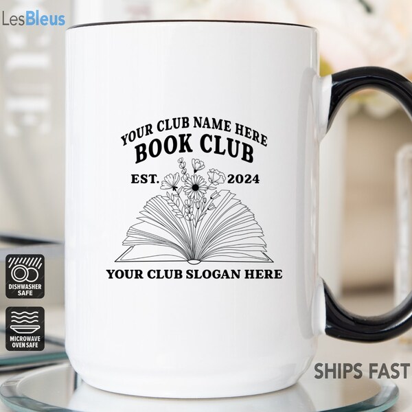 Book Club Mug - Etsy