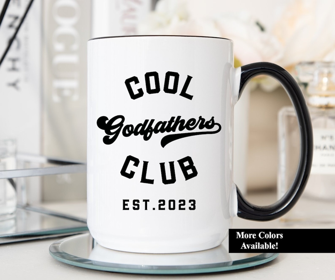Cool Godfathers Club Mug, New Godfather Gift, Cool Godfathers Club Cup ...