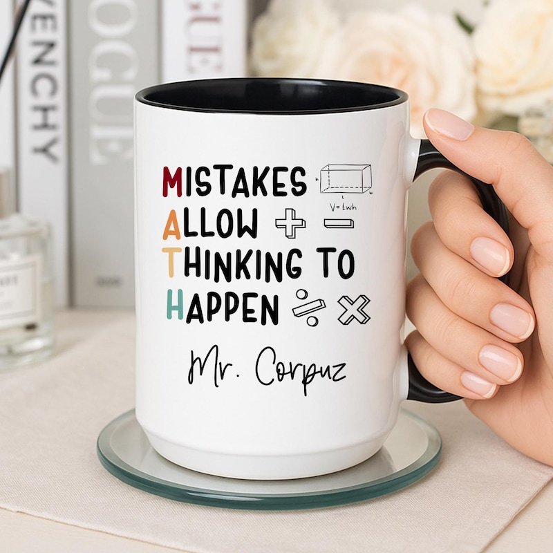 Math Mug - Etsy