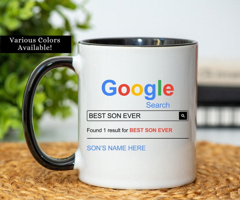 Personalized Son Mug Son Gift Son Coffee Mug Gift for Son - Etsy