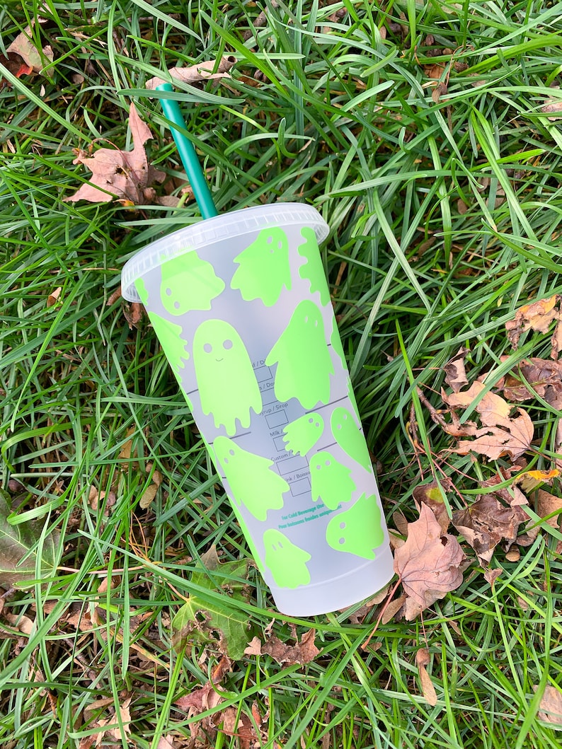 Ghost Cup Spooky Glow in the Dark Cup Halloween - Etsy