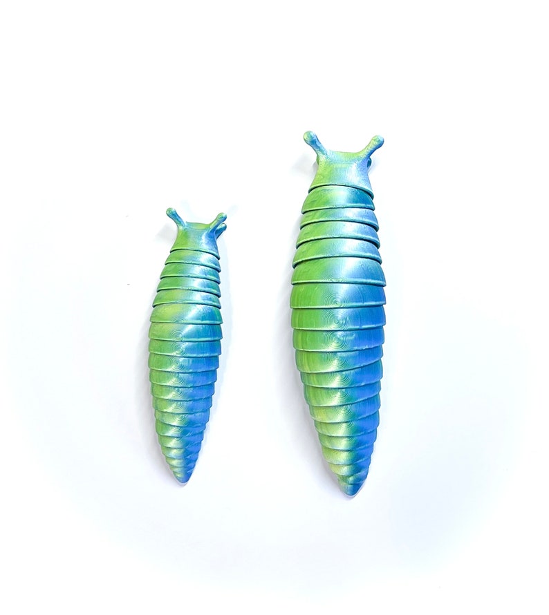 Color Shifting Slug | 3D Printed Fidget Desk Toy - Etsy