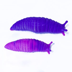 Color Changing 3D Printed Slug | Fidget Desk Toy - Etsy