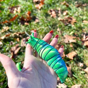 Color Shifting Slug | 3D Printed Fidget Desk Toy - Etsy