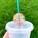 Fruit Straw Topper Cute Summer Fruit Straw Topper - Etsy