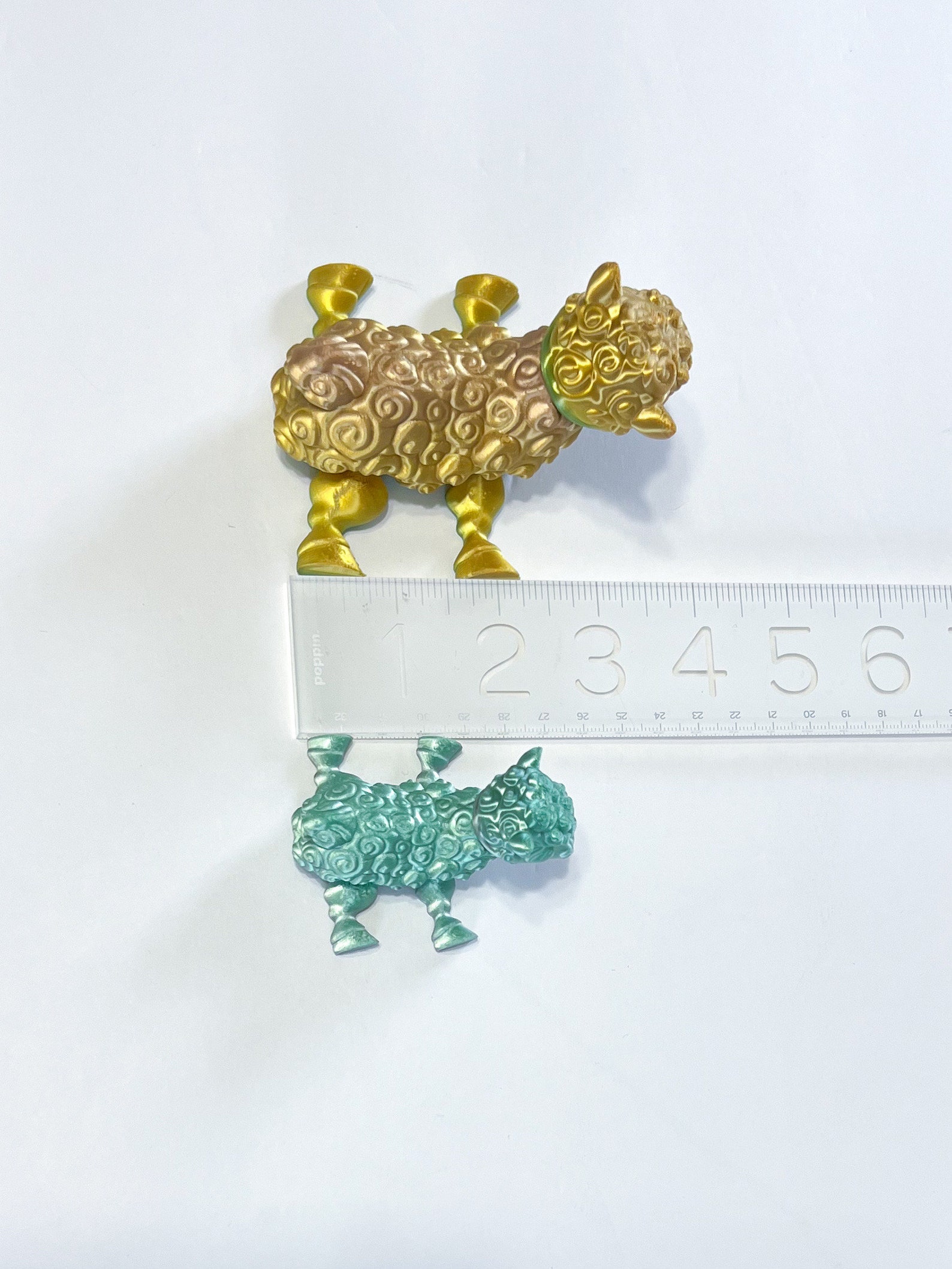 3D Printed Articulating Sheep Fidget Toy | Desk Toy - Etsy