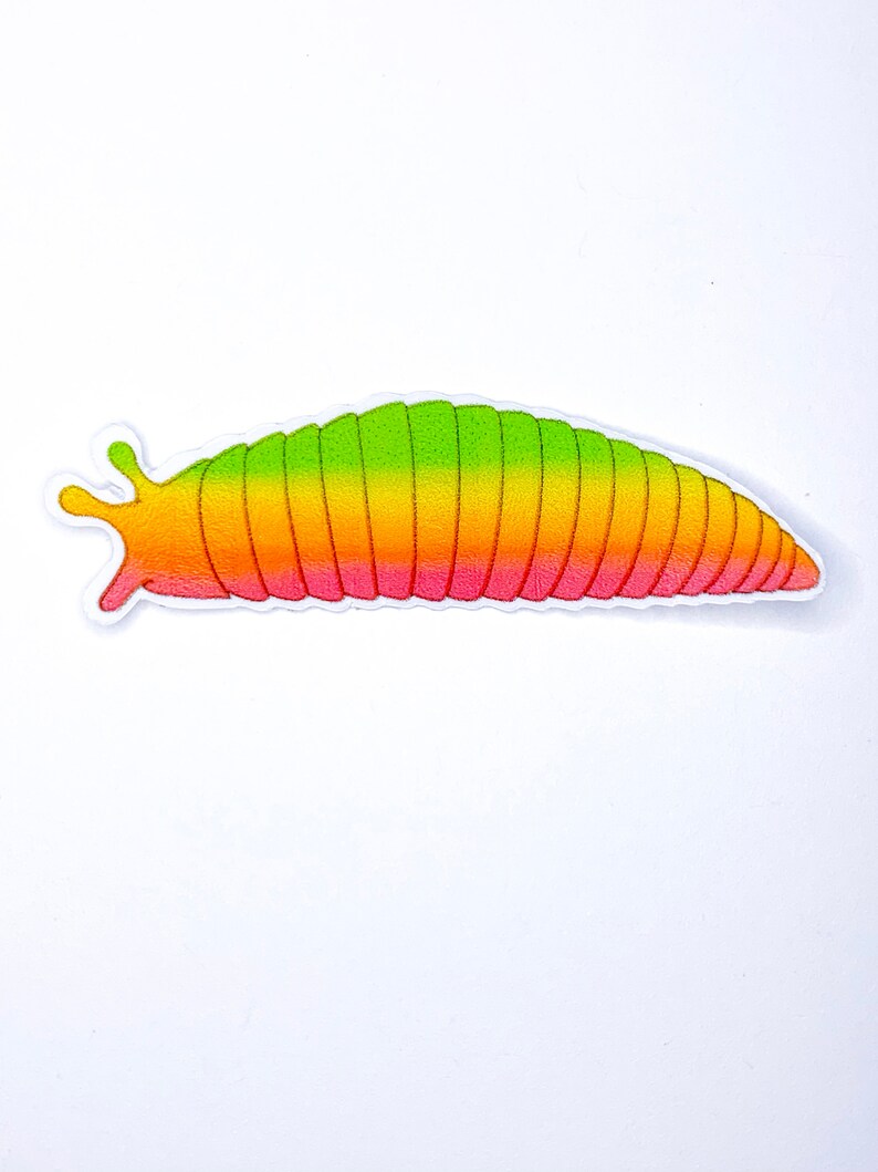 Mini Slug Sticker Ombre Slug Assorted Colors - Etsy
