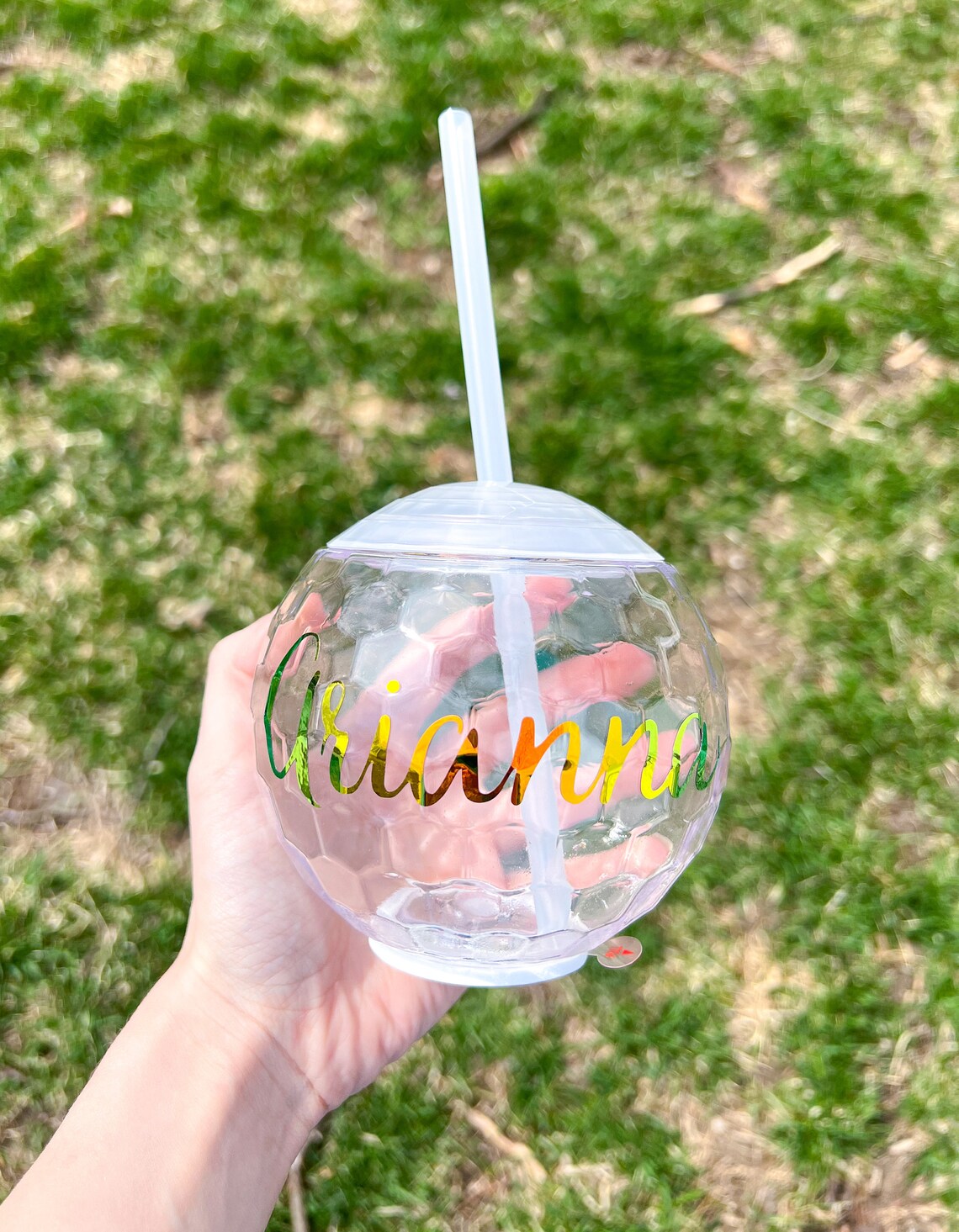 Disco Ball Light up Cup Sphere Cup RGB Leds 20 Oz Cup - Etsy