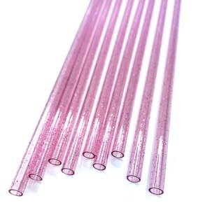 Cute Reusable Glitter Straw | Reusable Straw | Eco Friendly | Reusable ...