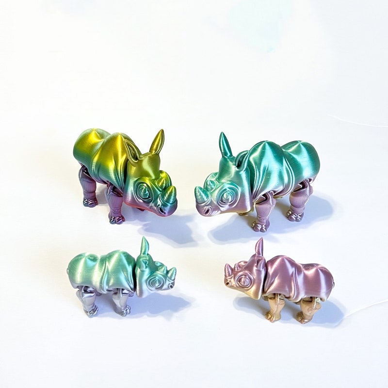 Rhino Print - Etsy