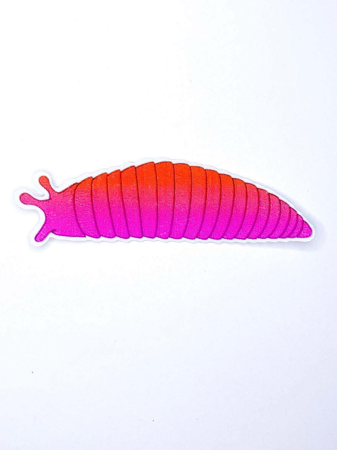 Mini Slug Sticker Ombre Slug Assorted Colors | Etsy