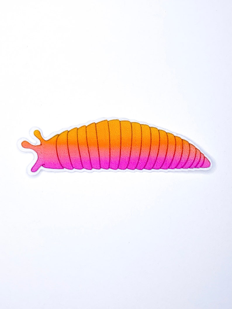 Mini Slug Sticker Ombre Slug Assorted Colors - Etsy