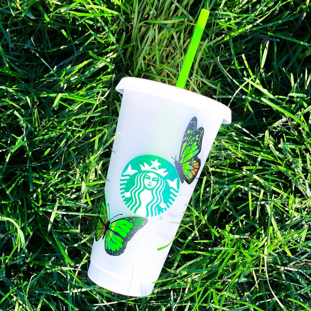 Butterfly Starbucks Cold Cup | Butterfly Starbucks Cup | Personalized ...