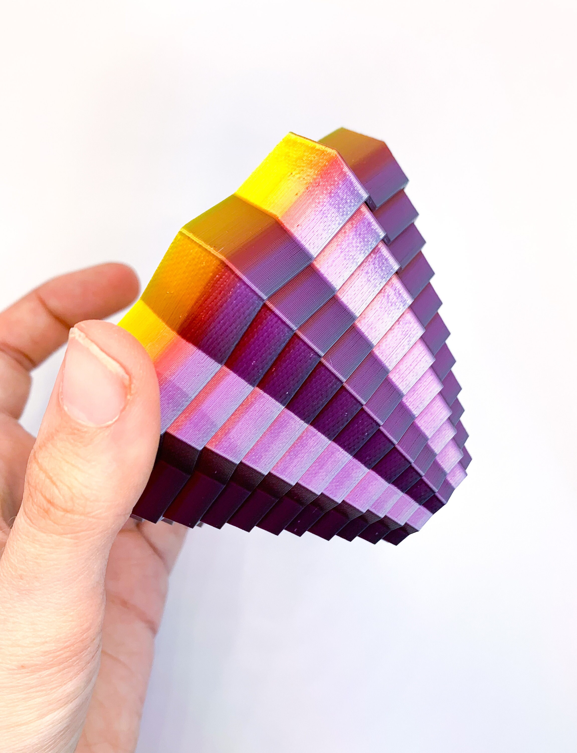 Rainbow 10 Point Fidget Star Toy | Etsy