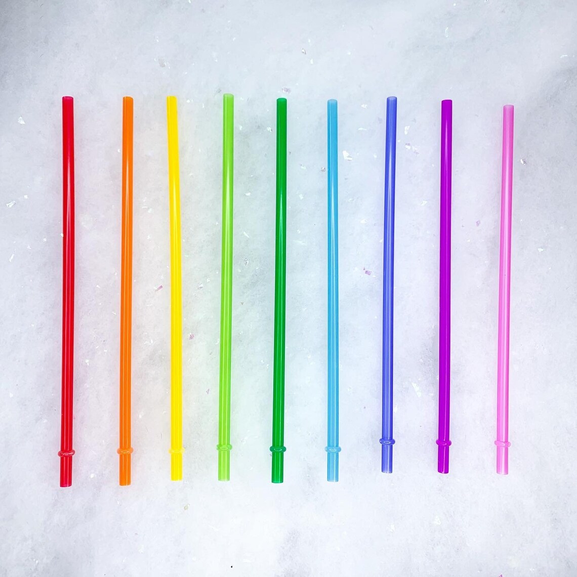Cute Reusable Straw Venti Extra Long Colored Straws Etsy
