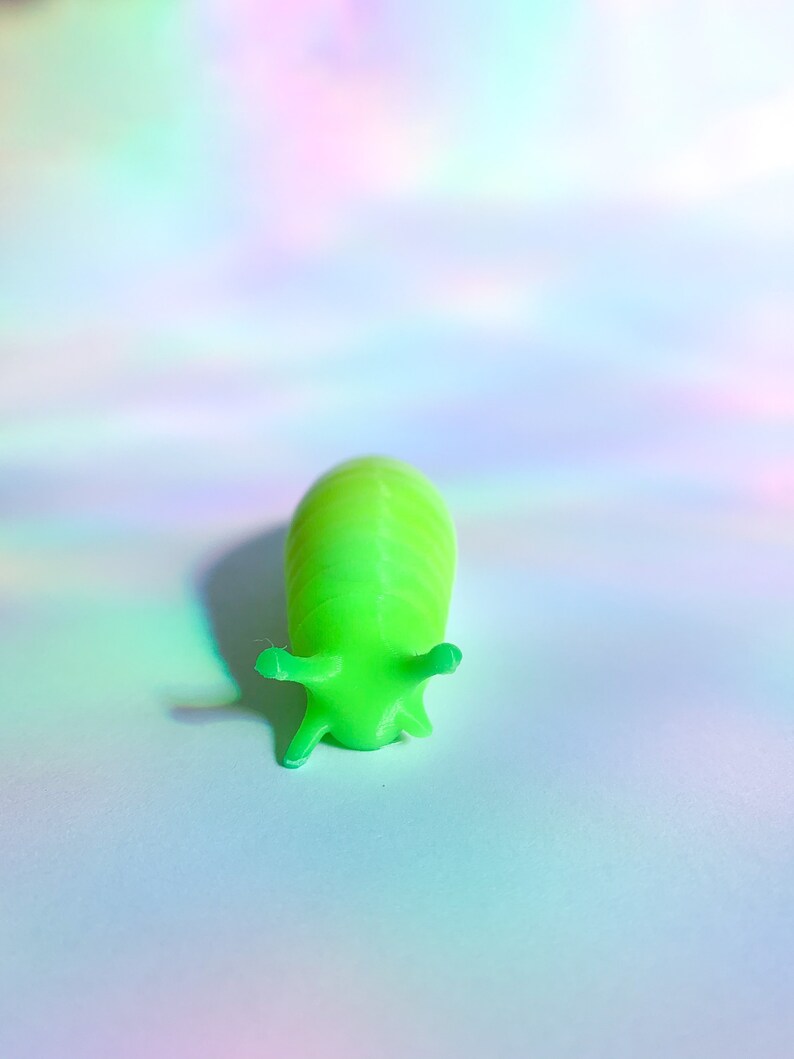 Color Changing 3D Printed Slug | Desk Fidget Toy - Etsy