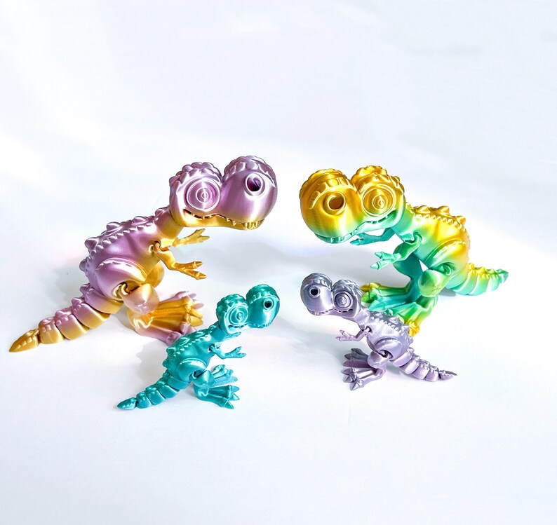 Flexible T-rex T Rex Fidget Toy Dinosaur Fidget Toy - Etsy